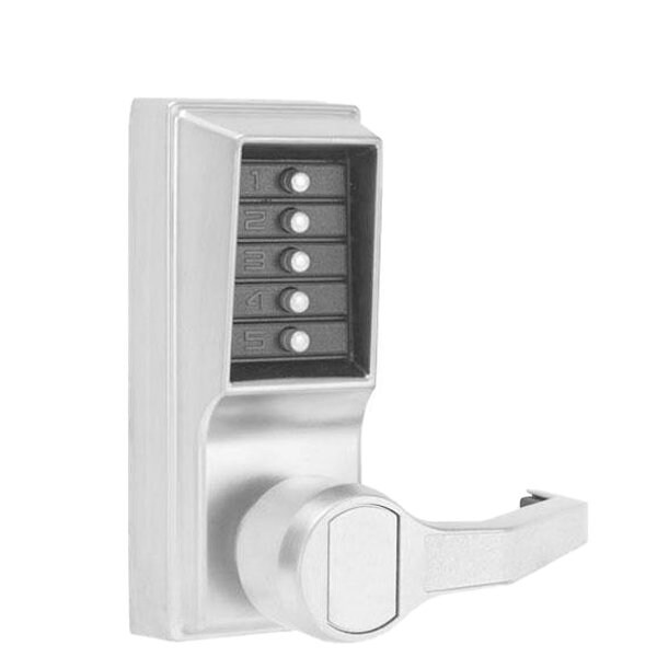 Dormakaba Kaba: Simplex LR1011-26D Pushbutton Lock - RH & RHR Doors Satin Chrome KABA ...